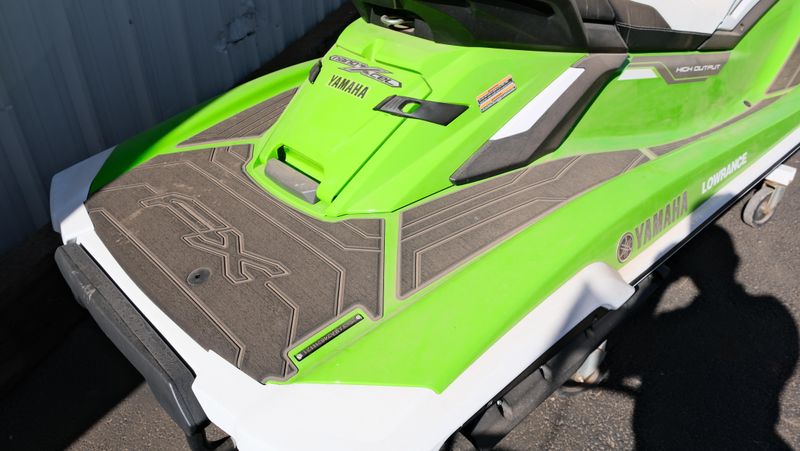 Used 2021 YAMAHA FX CRUISER HOLIME GREENWHITE | Family Powersports